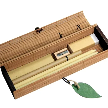 Nature Bamboo Pencil Case Set - Buy Pencil Case Set,Nature Pencil Case ...