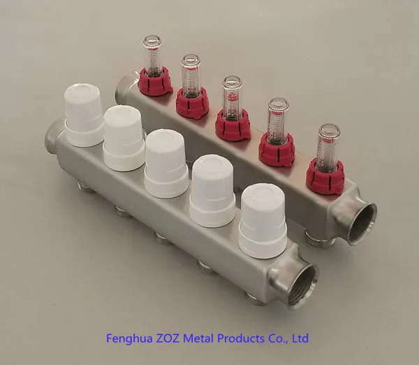 Stainless Steel 304 Bar Manifold For Heating And Plumbing Systems - Buy ...