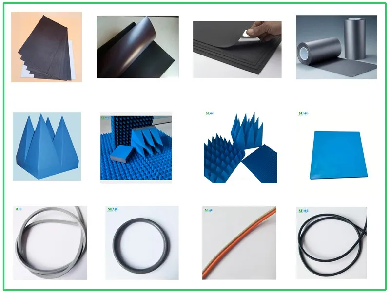 RF pyramidal microwave absorbers for anechoic chamber Products from ...