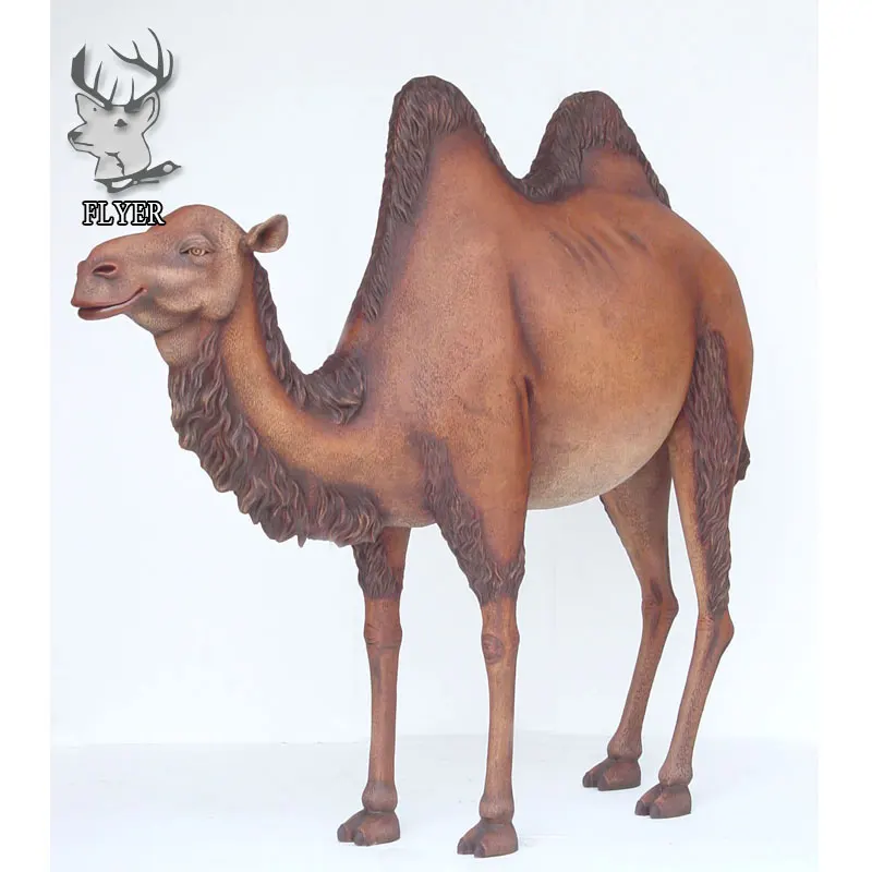 Life Size Resin Camel Statues - Perfect for Outdoor Decor