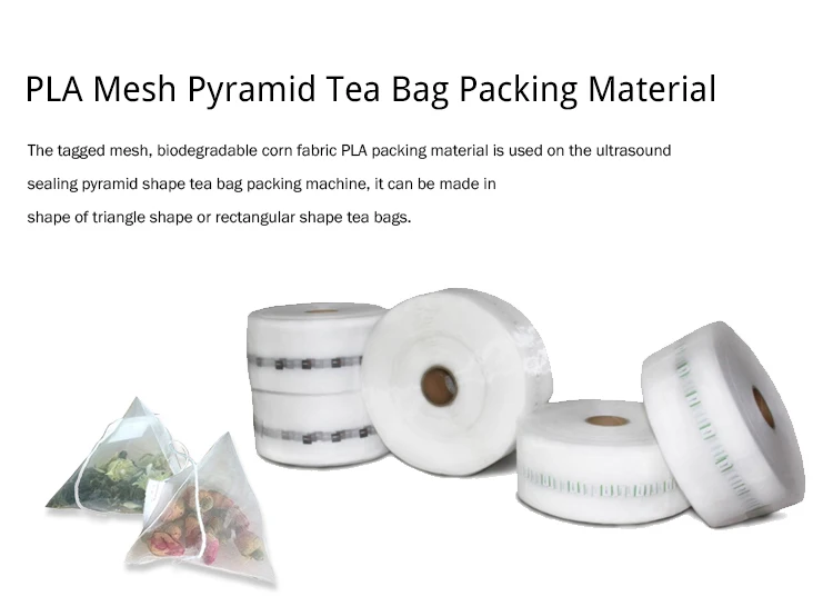 Pla Mesh Biodegradable Material For Pyramid Tea Bag - Buy Pla Mesh ...