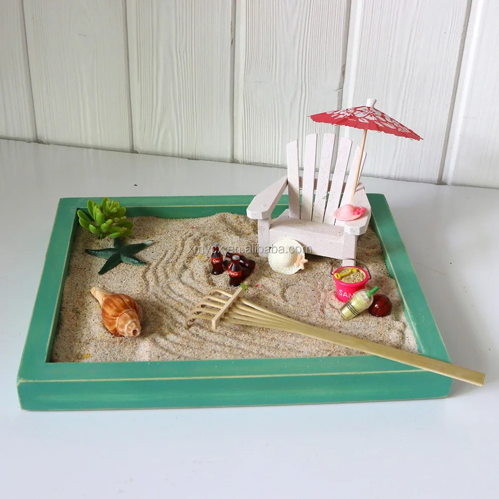 Executive Beach Zen Garden - Meditate with Sand and Sea