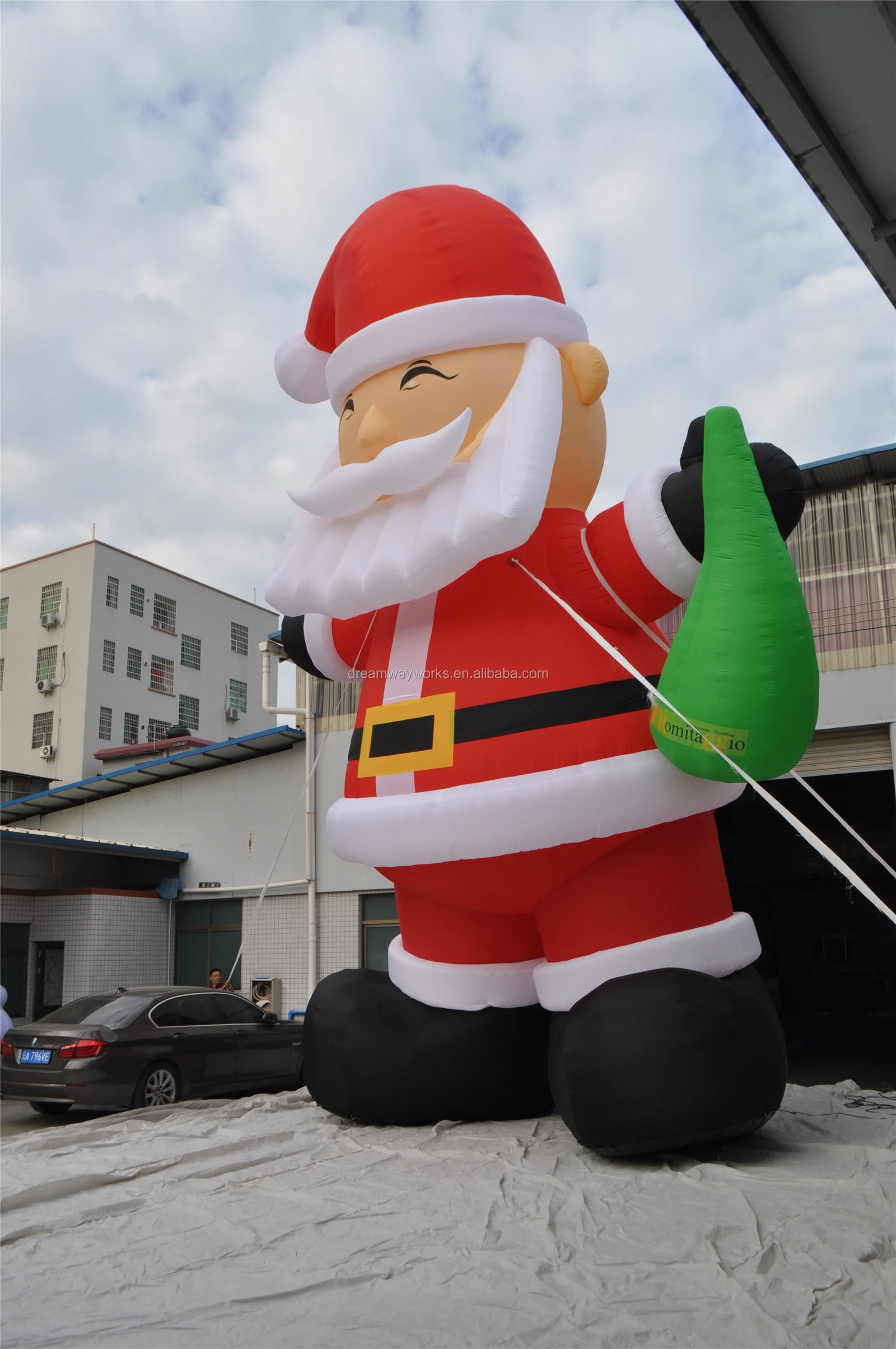 20 Foot Inflatable Santa Claus,Inflatable Santa Claus 6m,Giant ...