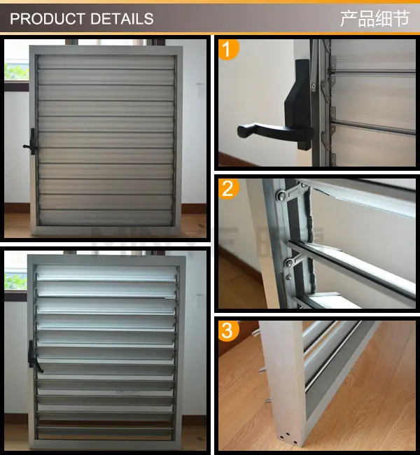 Shop Our Factory Sale of Powder Coated Aluminum Louver Windows