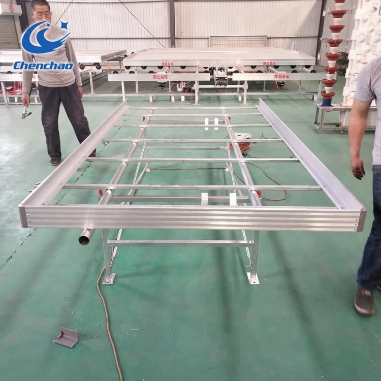 Growing Tables 4x8 Grow Trays Flood Drain Rolling Bench - Buy Growing ...