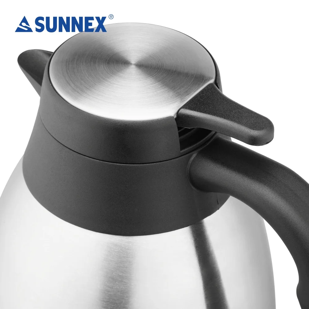 Sunnex Double-Wall Vacuum Jugs - 1 Ltr, 24hrs Heat & Cold Retention