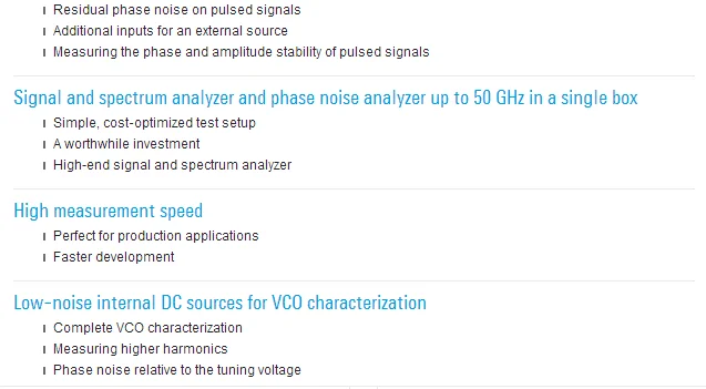 R&S FSWP50 Phase Noise Analyzer and VCD Tester 1 MHz to 50 GHz| Alibaba.com