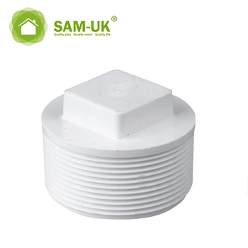 Pvc Plastic Screw Cap Npt Bsp Threaded Plug - Buy Plastic Screw Cap ...