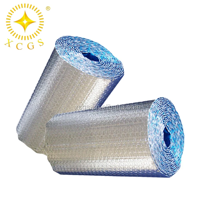 Sun Reflective Aluminum Foil Bubble Thermal Insulation For Roof Attic ...