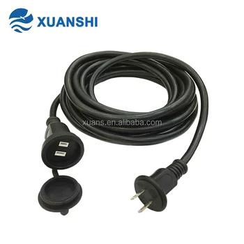 Japan 2pin Waterproof Power Extension Cord Plug And Socket - Buy Japan ...