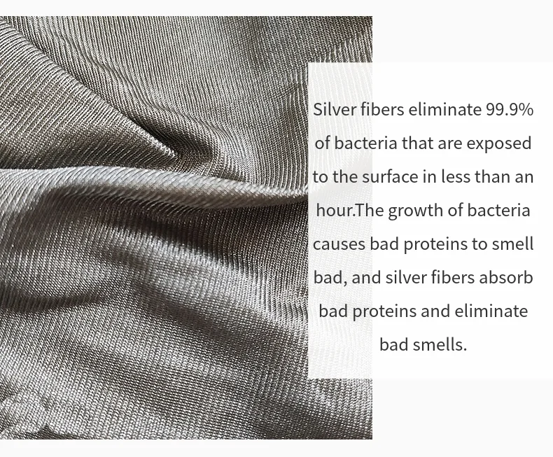 100% Silver Anti Radiation Shielding Conductive Fabric