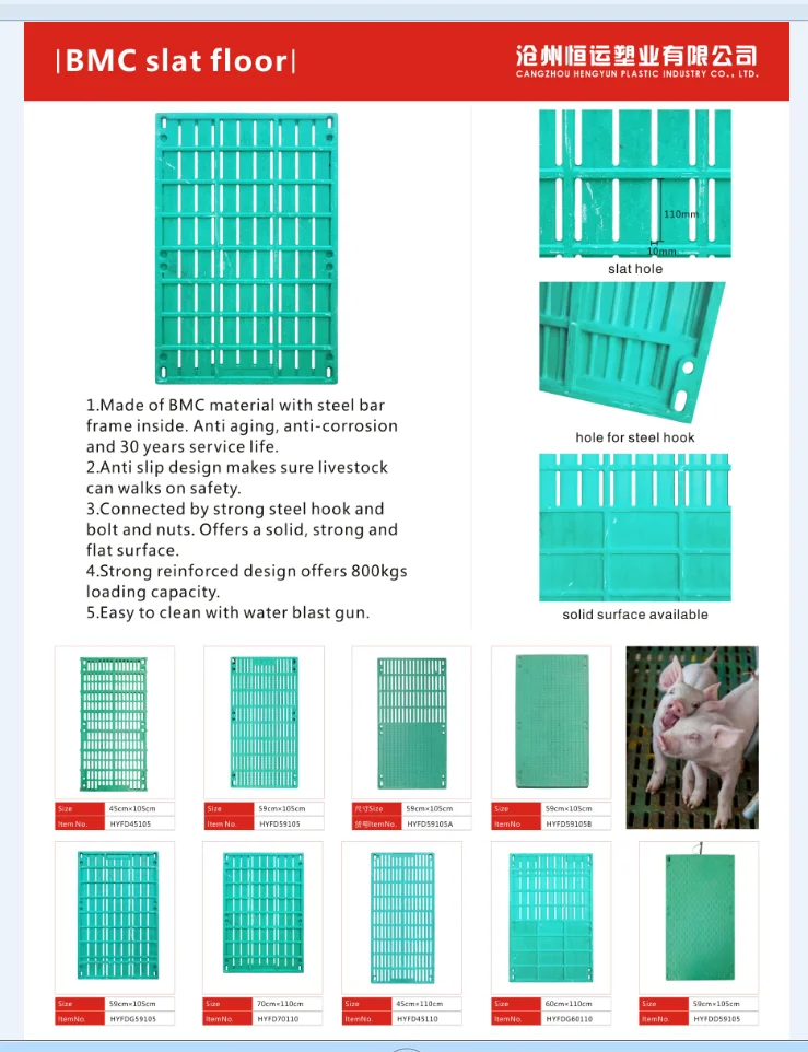 Pig Mesh Flooring - Durable Swine Farm Farrowing Pen Solutions