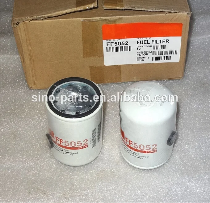 Dongfeng truck spare parts Diesel engine Fuel filter FF5052 3931063 ...
