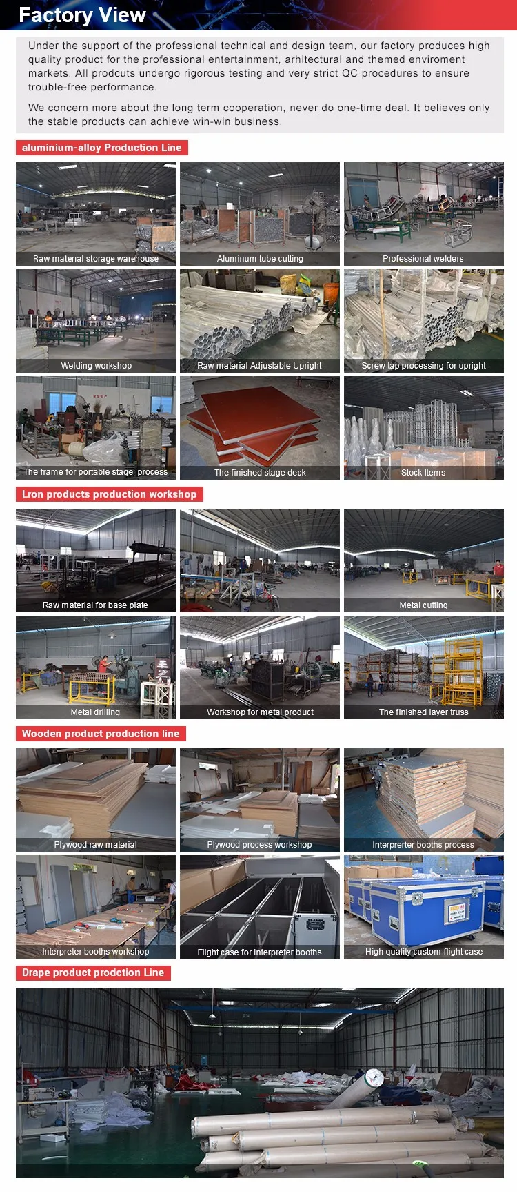 Mobile 8 x 8ft Stage Drum Riser With Curved Front For Concert, View ...