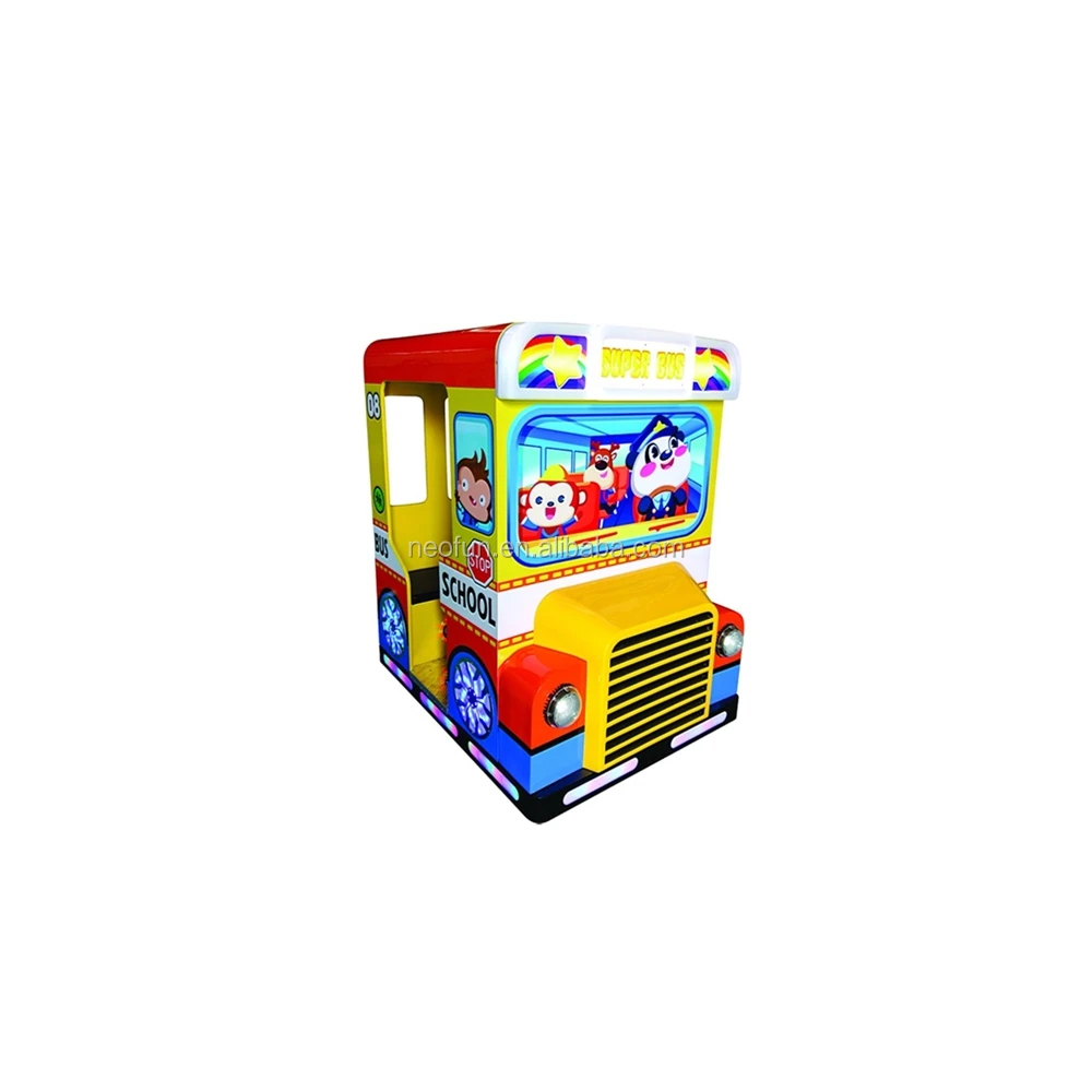 Kiddie School Bus - Fun Coin Operated Arcade Game Machine