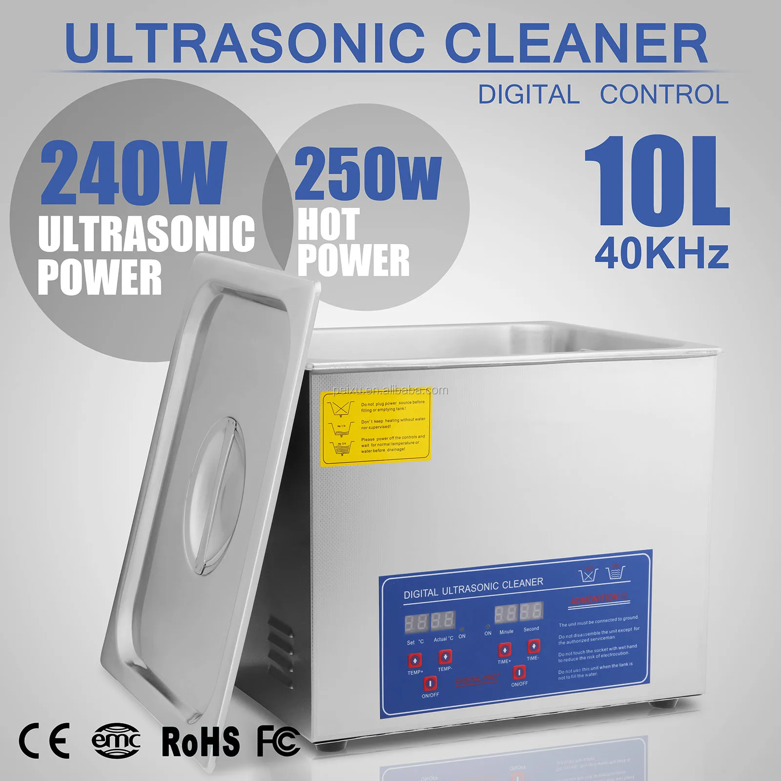 3l High Quality Stainless Steel Ultrasonic Cleaner Ultrasonic Washing ...