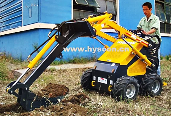 Small Digging Machine Wheel Type Mini Excavator Price - Buy Mini ...