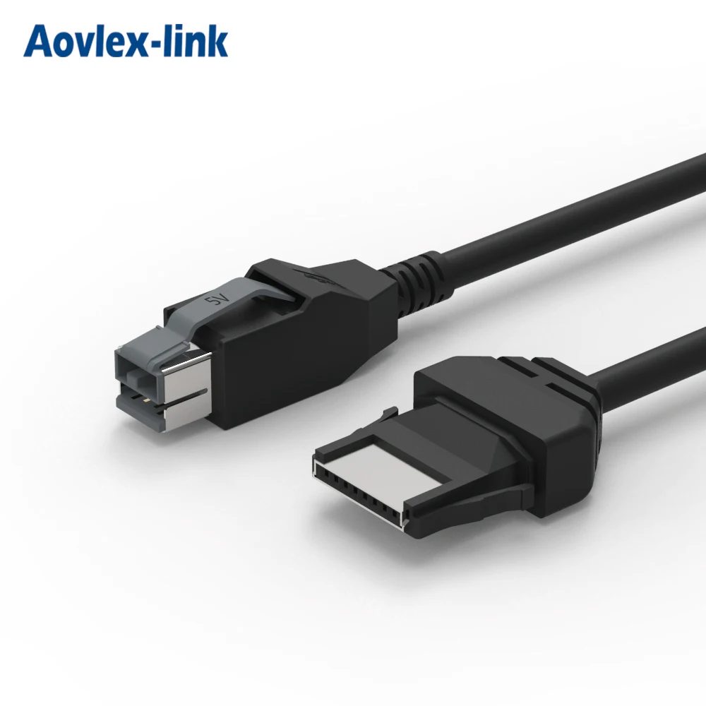 5v Powered Usb Plug To 1x8 Connector Power Usb Extension Cable For Pos ...