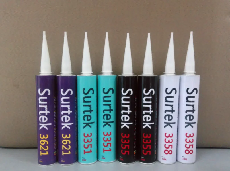 Surtek 3358 用于客车玻璃的底漆聚氨酯涂料密封胶快速固化黑色 - Buy 涂料密封胶，客车用聚氨酯密封胶，玻璃用聚氨酯密封胶 ...