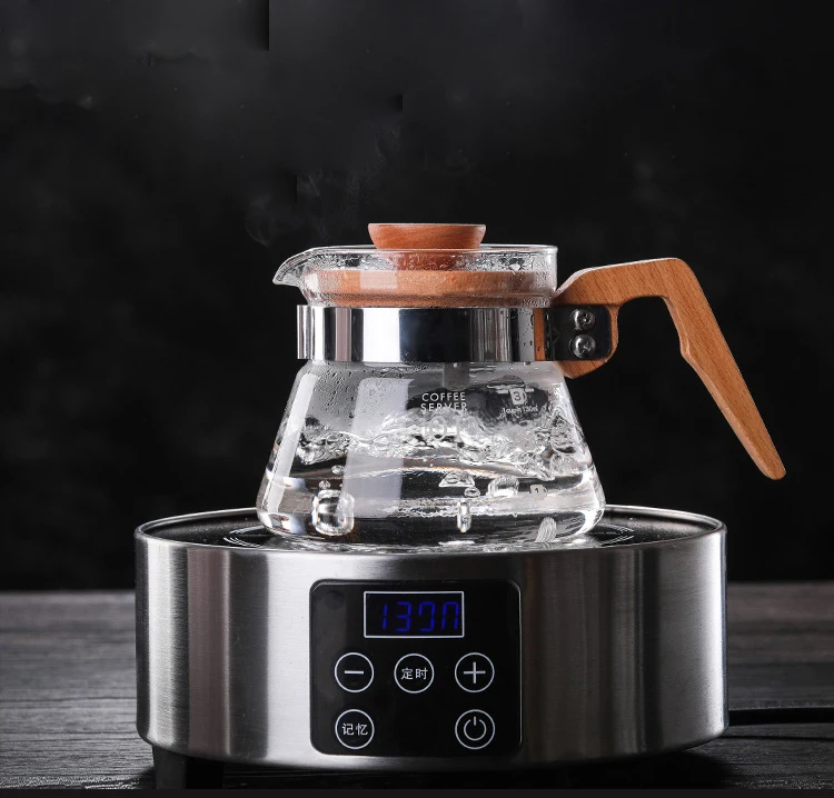 Ecocoffee 600ml Heatproof Glass Coffee Server V Shaped 60 Barista Tools ...