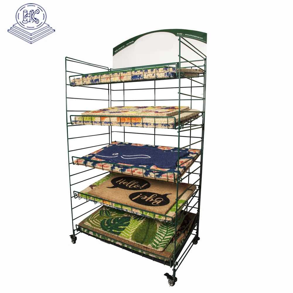 Show Room Use Customized Size Durable Carpet Sample Display Racks - Buy ...