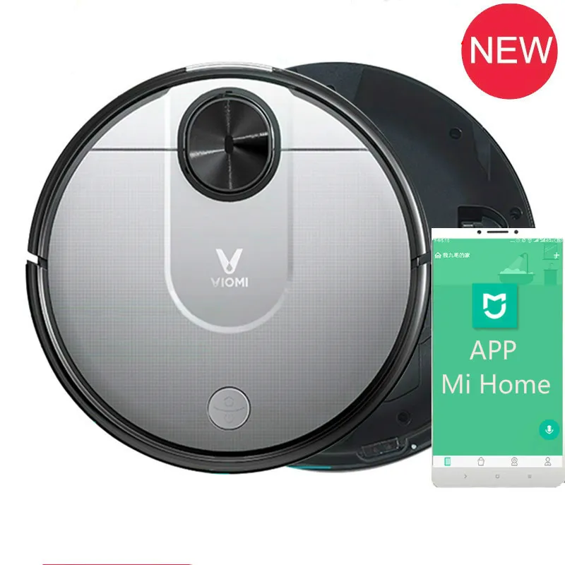 Global Version Xiaomi Viomi V2 Robot Vacuum Cleaner Robot Viomi V2 ...
