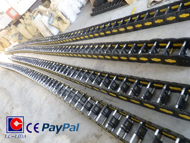 Plastic Cable Track Drag Chain Cable Wire Hose Carrier - Buy Cable Drag ...