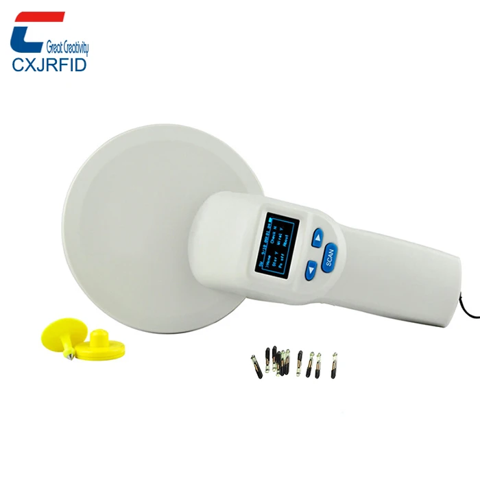 Pet 134.2khz RFID Chip Tag Reader - Wireless Animal Scanner
