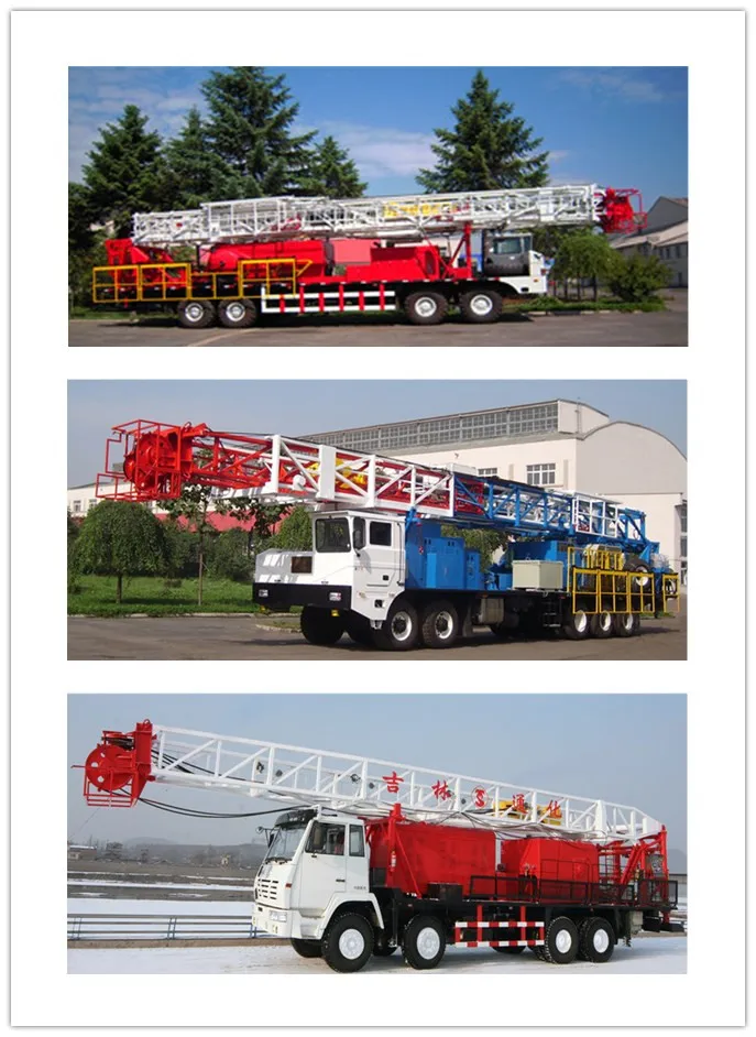 Model XJ750 750HP Truck Mounted Workover Rig & Drilling Rig