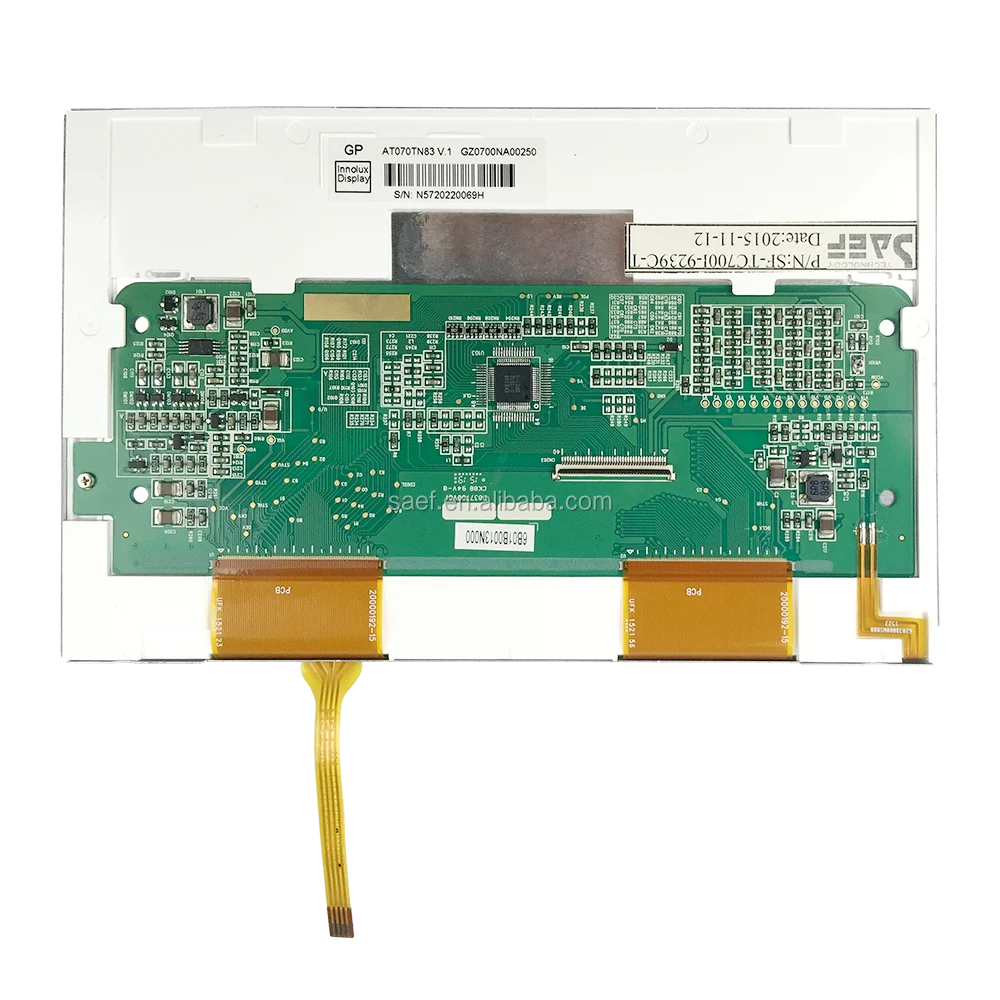 7" Inch 800x480 TFT LCD Module with Touch Screen & T-CON Board