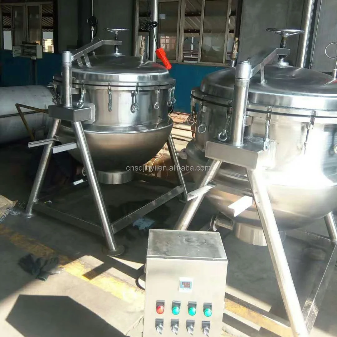 Industrial Electric Pressure Cooking Pot With Mixer For Food - Buy ...