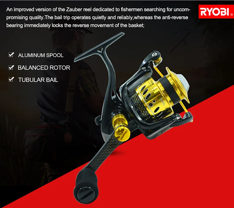 Ryobi 3000/4000 Series Rotary Handle Fresh Saltwater Fishing Reel - Buy ...