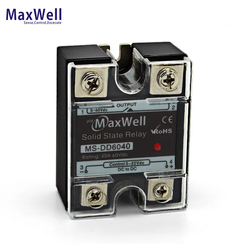 Maxwell Ms-dd6040 Dc Dc Ssr-40dd 40a Ssr Relay - Buy Dc Solid State Relay,Dc Solid State Relay ...