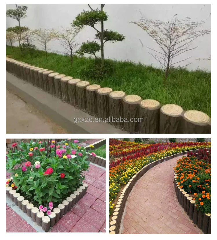Decorative Tree Stump Precast Baluster Garden Fence Moulds - Buy Wood ...