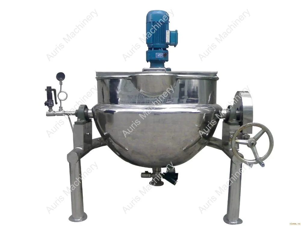 Industrial Large Commercial 200 Liter Electric Cooking Pot For Sale ...