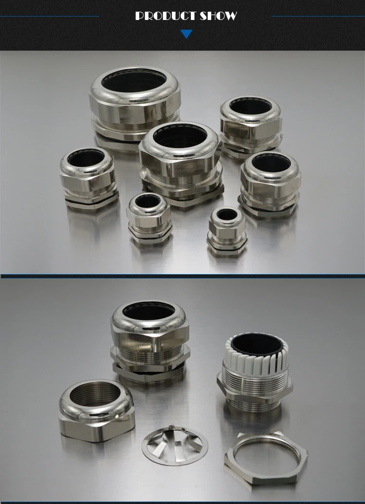 M20 Metric Thread Type Emc Brass Cable Gland - Buy Flexible Cable Gland ...