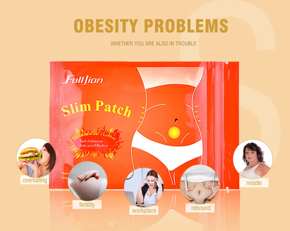 Fulljion Slim Patch Weight Loss Fat Burner Slimming Products Halal ...