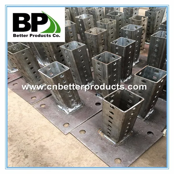 Fence And Railing Post Base Plate - Buy Steel Fence Post Base Plate ...