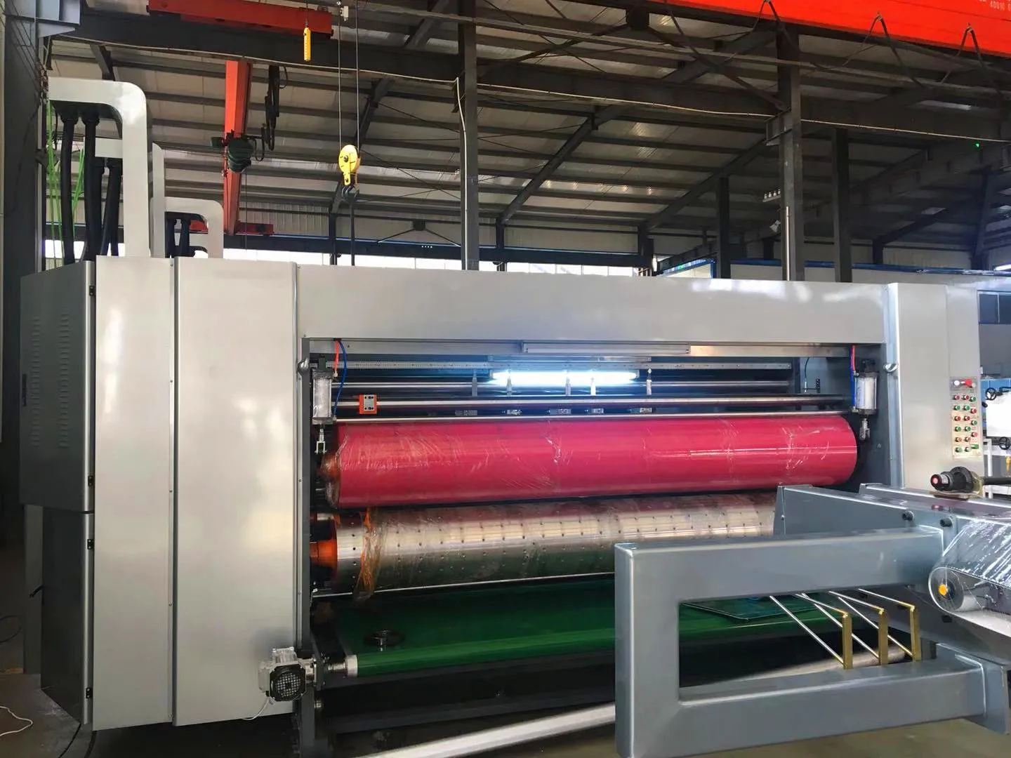 Speed 150 Pcs / Min Automatic Corrugated Cardboard Digital Printing ...