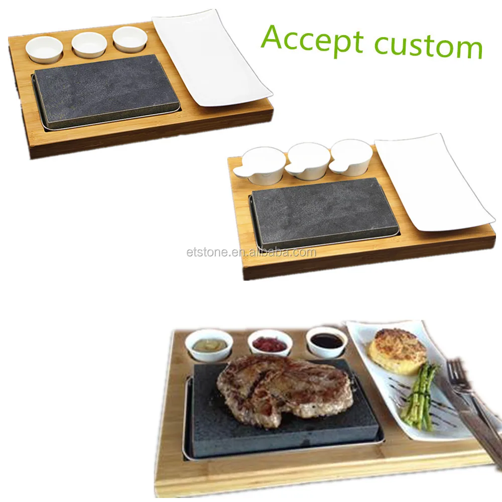 Restaurant Black Steak Hot Sale Steak Cooking Stone And Lava Stone For ...