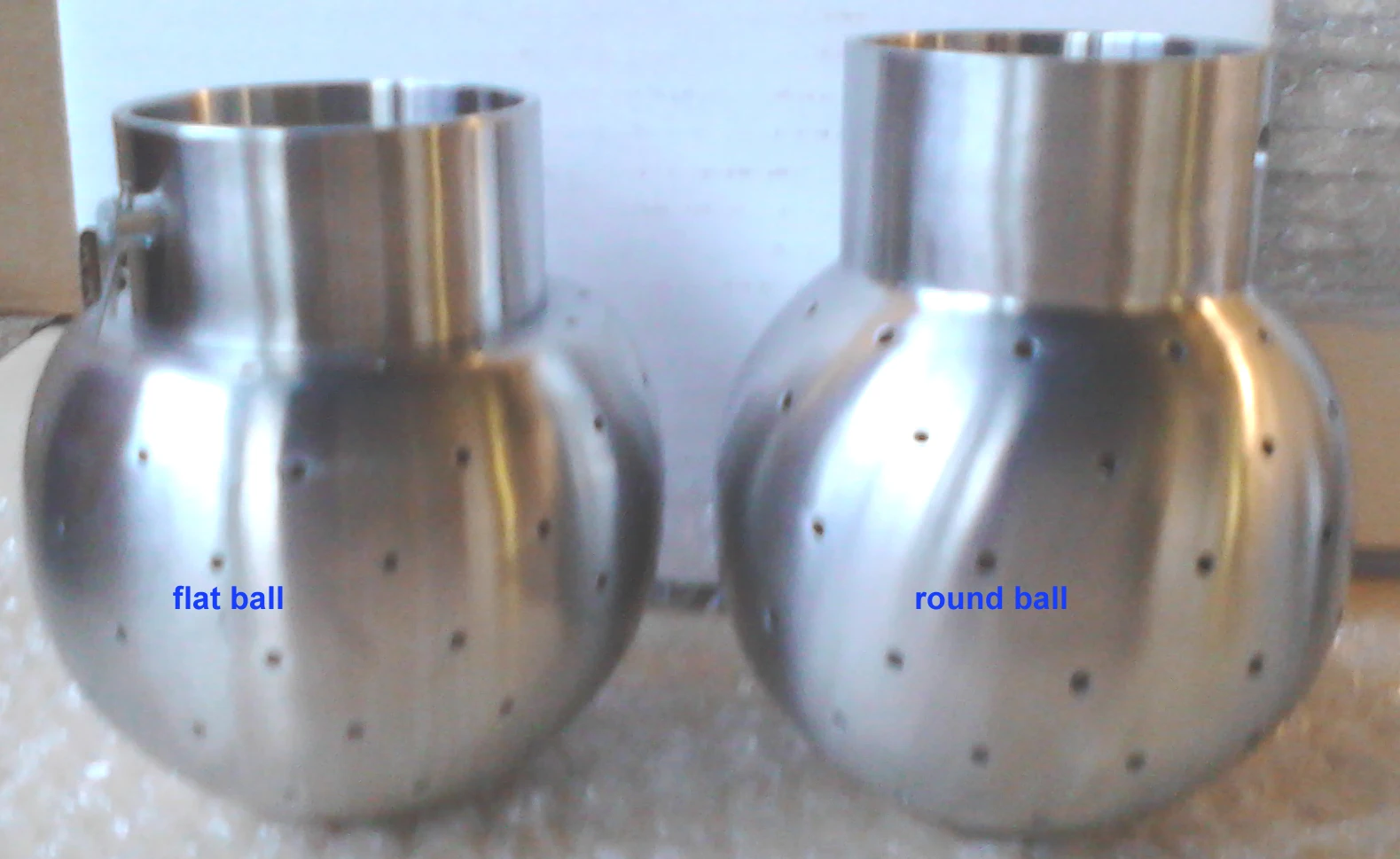 Sanitary Static Cleaning Spray Ball 360 Degree with Clip