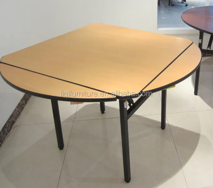 Folding Restaurant Tables With Variable Table Top Of Square To Round ...