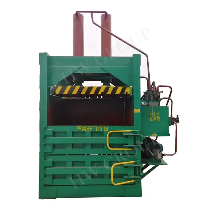 Hydraulic Vertical Waste Cardboard Press Compressor/straw Baler ...