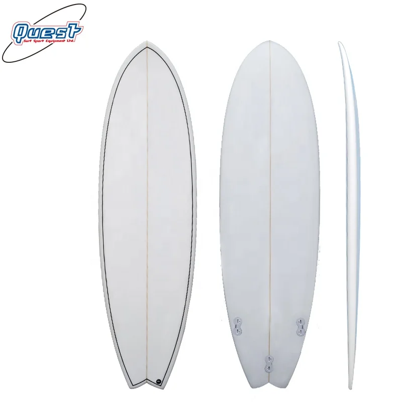 Pu Foam Fish Tail Surfboard Shortboard Fiberglass Board For Surfing ...