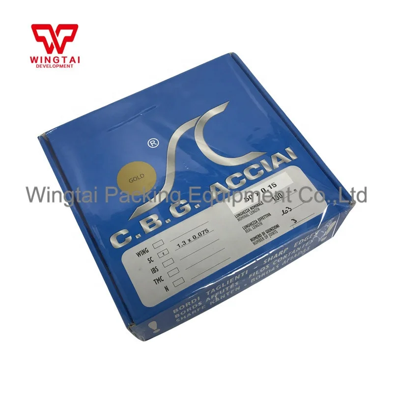 CBG GOLD Doctor Blade - Durable Carbon Steel for Printing