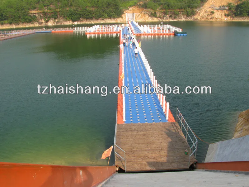 Plastic Floating Bridge - Buy Water Floating Bridge,Floating Pontoon ...