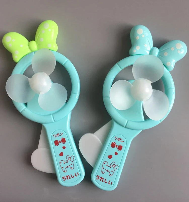 Lovely Rabbit Hand Pressure Fan With Logo Mini Toys Fan For Travel Use ...