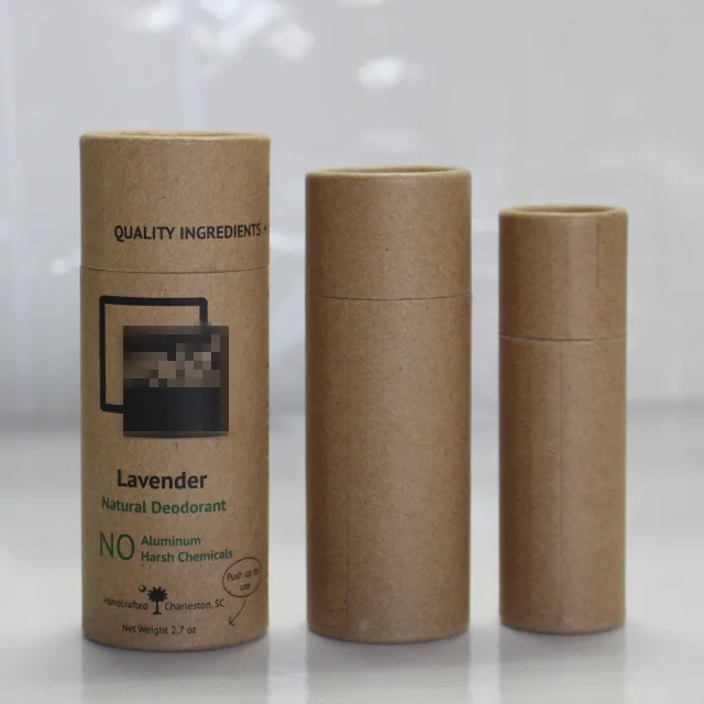 Bio-degradable Twist up Deodorant Container - Cosmetic Packaging