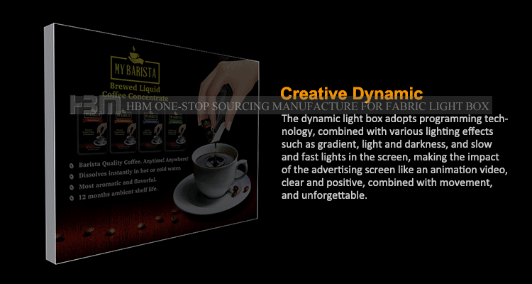 Aluminum Profile Dynamic Led Light Frame Fabric China Flash Led ...