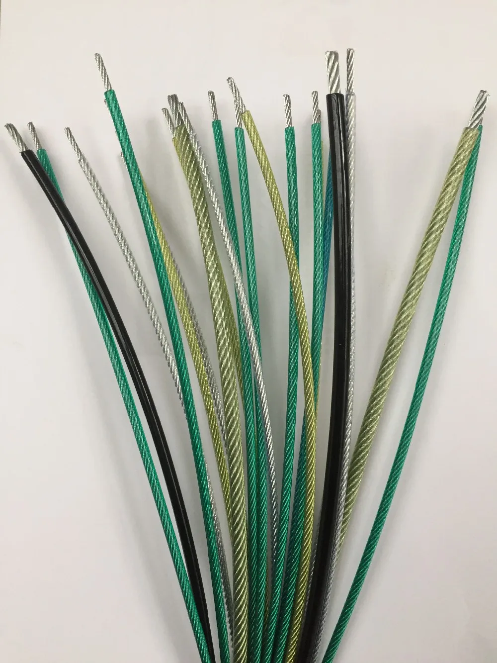 Professional Manufacturer Pvc/pa/pu Plastic Coated Steel Cable Wire ...